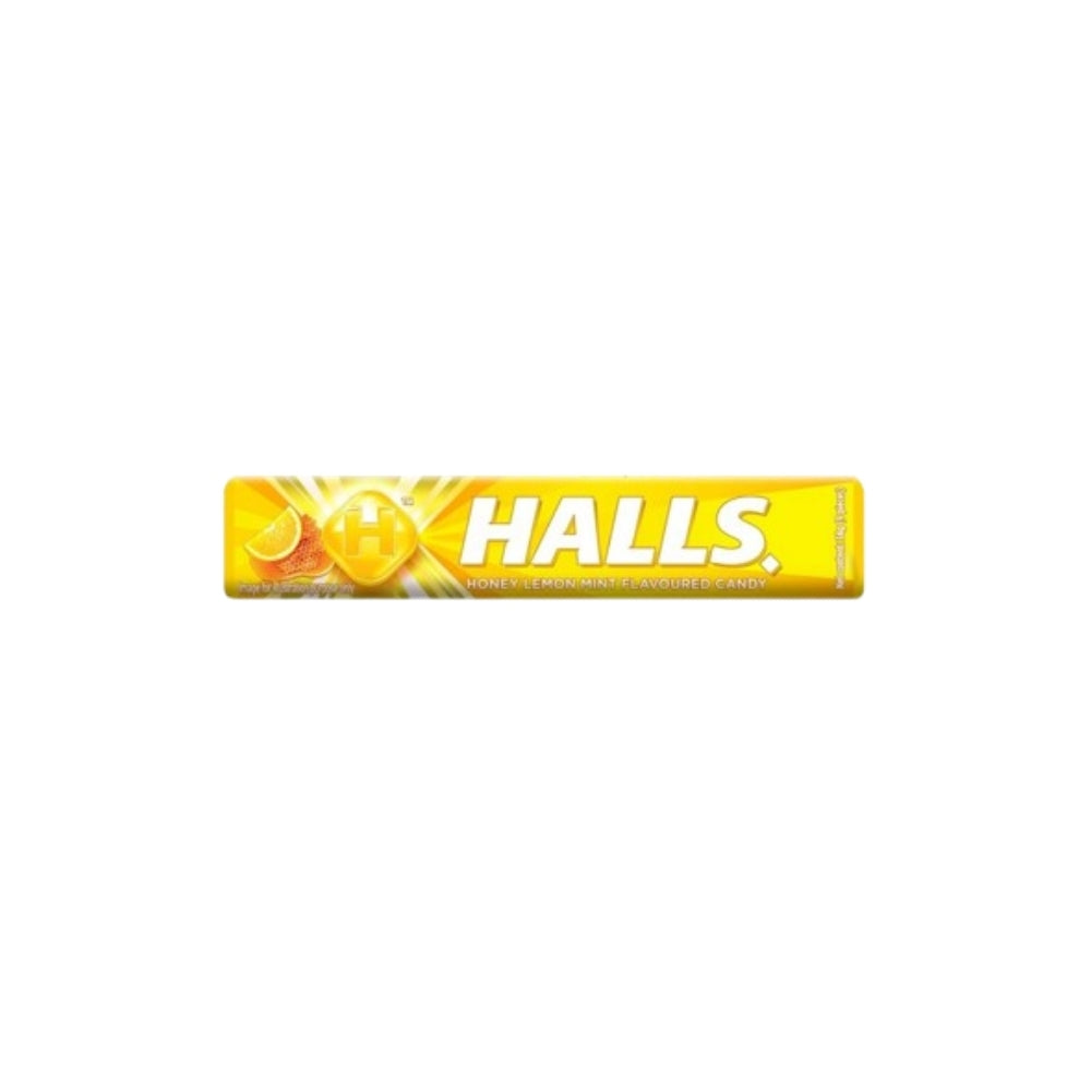 Halls - Honey Lemon Stick Candy (34g) (20/carton) – Tasty Snack Asia