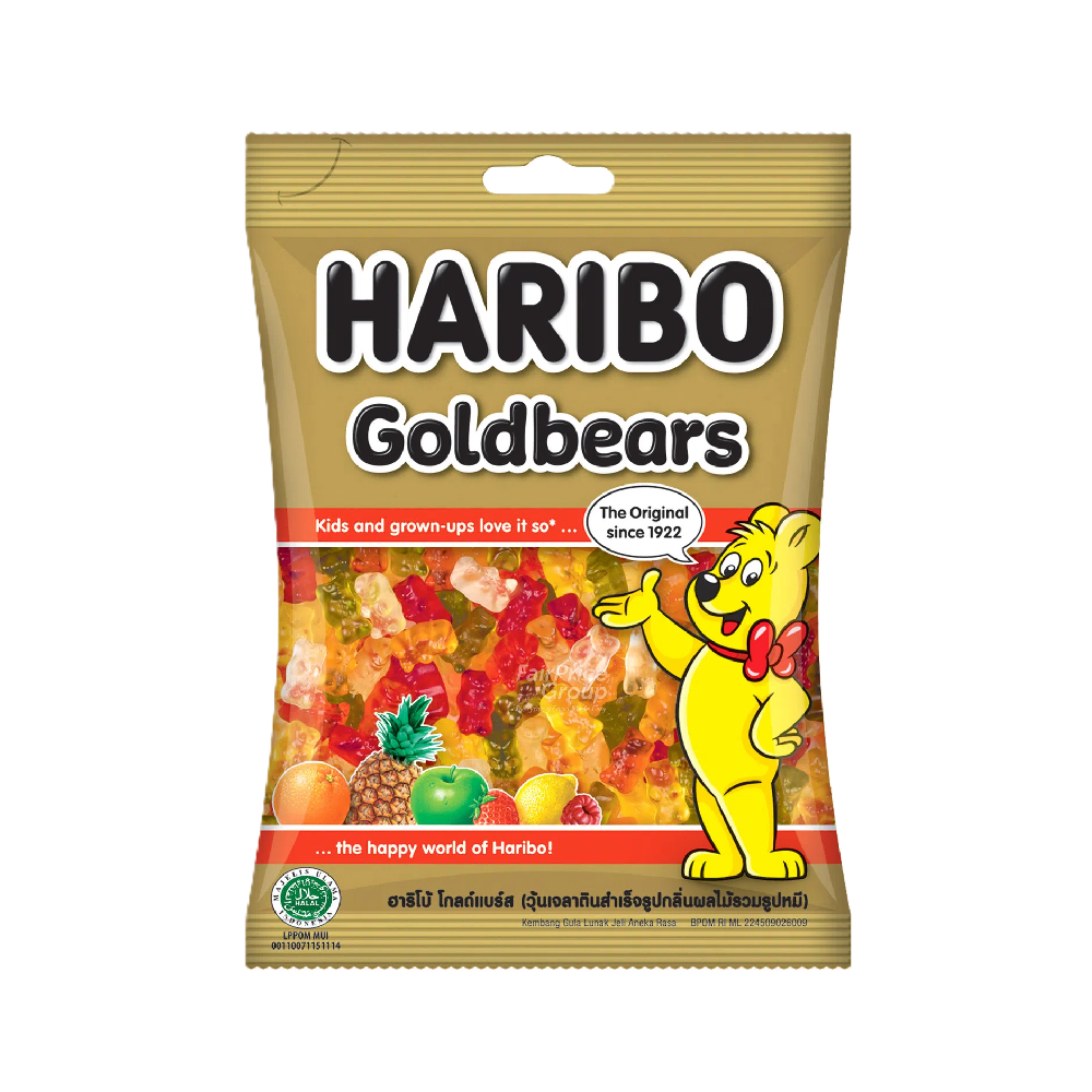 Haribo - Goldbears Gummy (160g) (12/carton) – Tasty Snack Asia