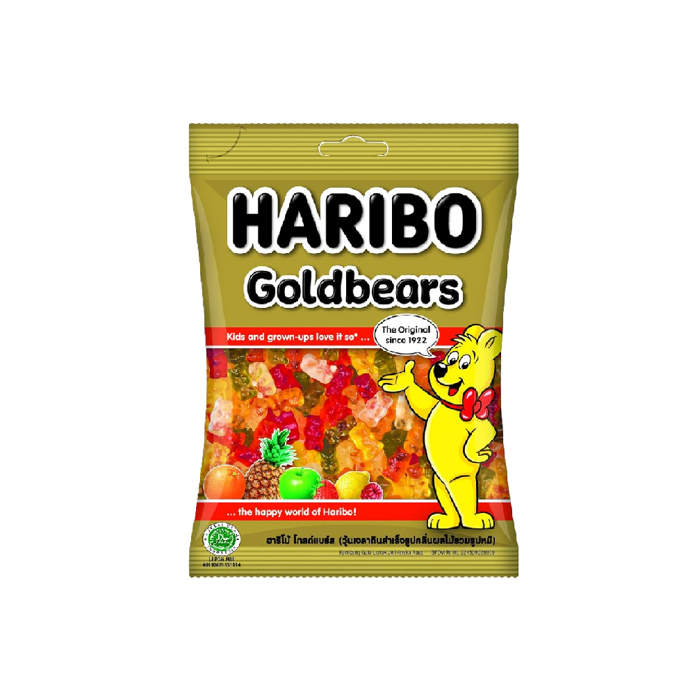 Haribo - Goldbears Gummy (80g) (24/carton) – Tasty Snack Asia