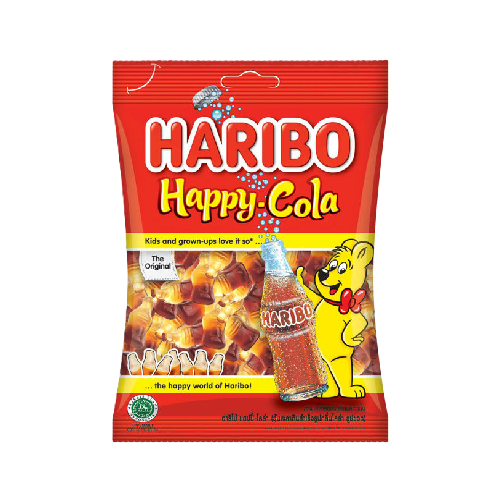Haribo - Happy Cola Gummy (160g) (12/carton) – TastySnackAsia