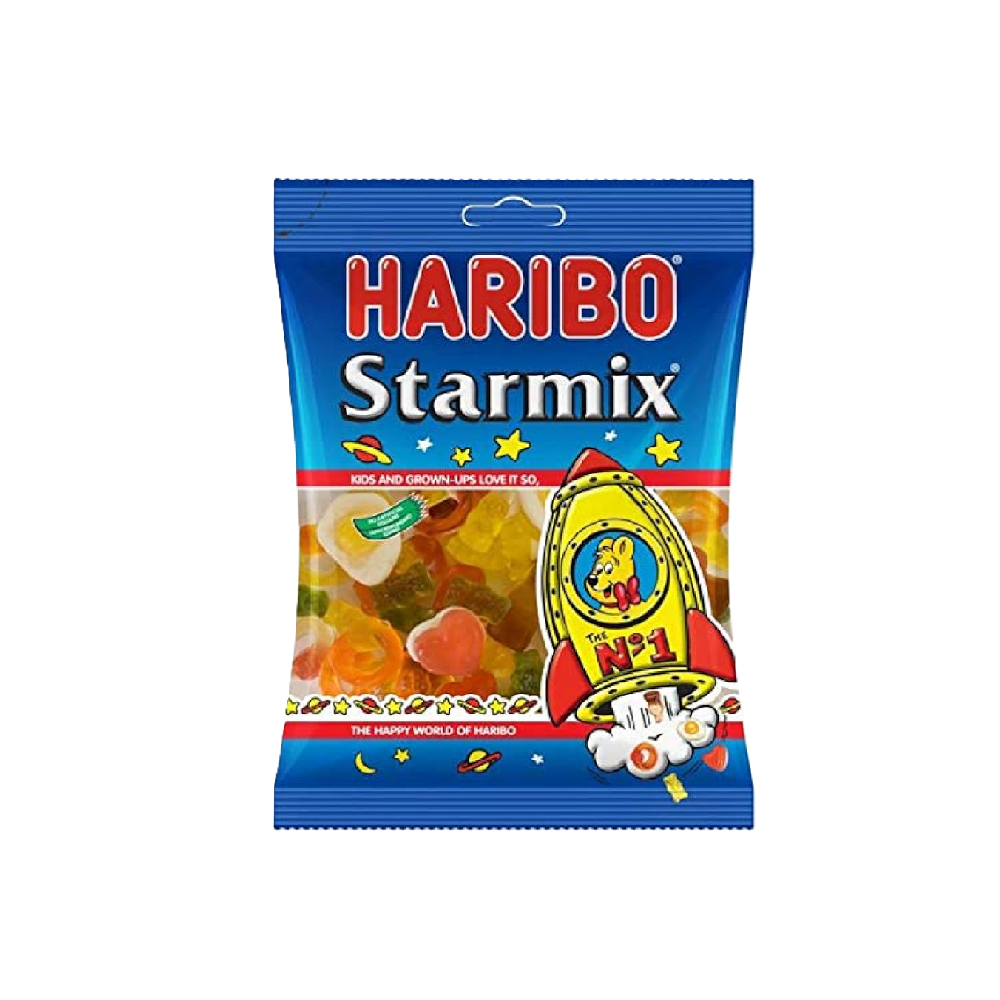 Haribo - Starmix Gummy (80g) (24/carton) – Tasty Snack Asia