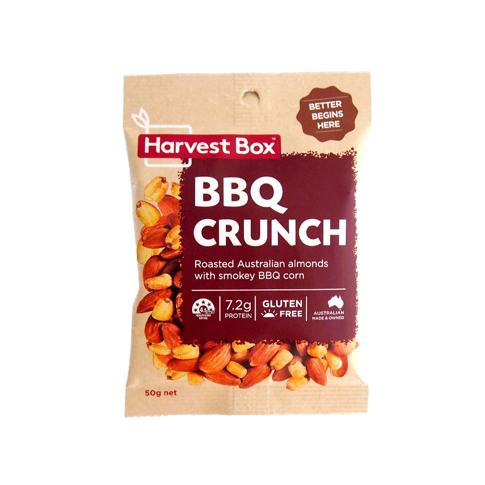 Harvest Box - BBQ Crunch (50g) (10/carton) – Tasty Snack Asia