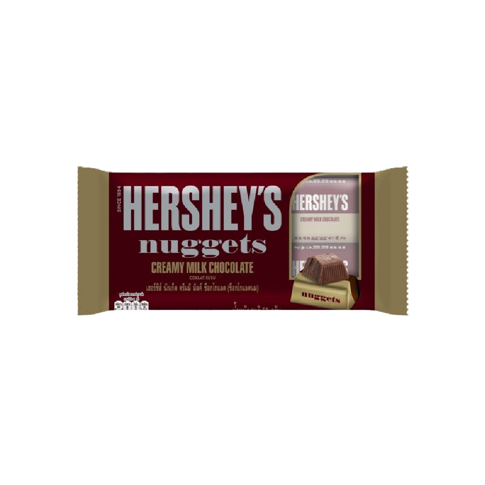 Hershey's - Creamy Milk Chocolate Nuggets (56g) (24/carton) – Tasty Snack Asia