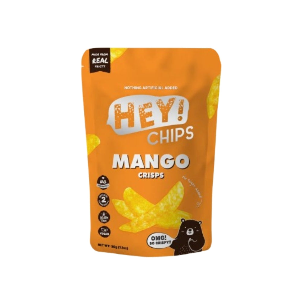 Hey! Chips - Premium Mango Chips (30g) (24/carton) – Tasty Snack Asia