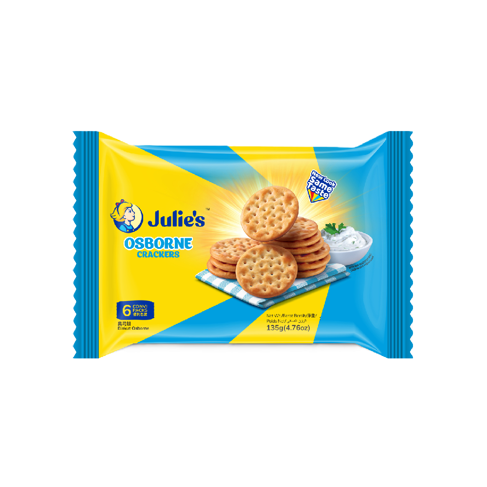 Julie's - Osborne Crackers (6/pack) (136g) (24/carton) – Tasty Snack Asia
