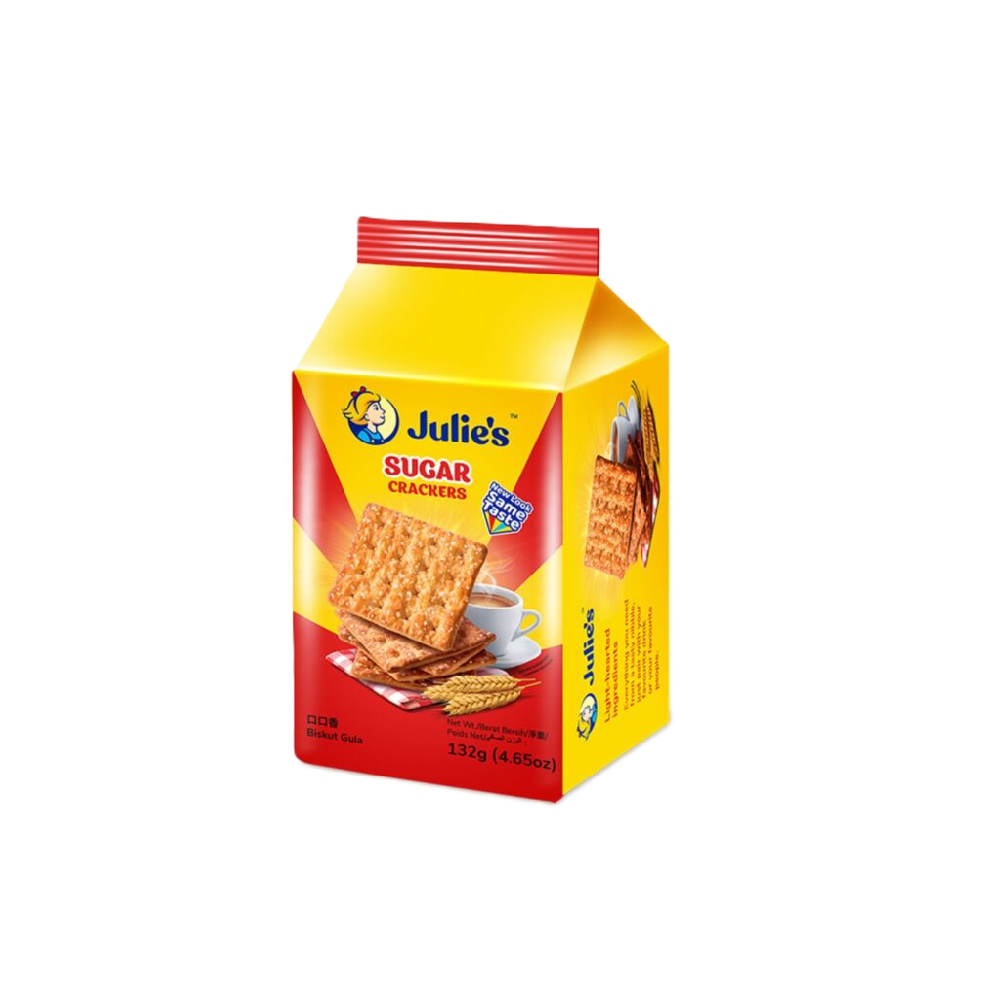 Julie's - Sugar Crackers (125g) (24/carton) – Tasty Snack Asia
