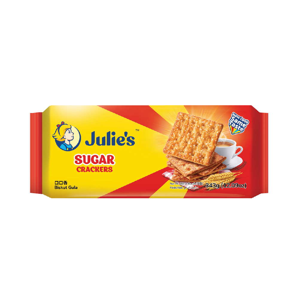 Julie's - Sugar Crackers (343g) (12/carton) – Tasty Snack Asia