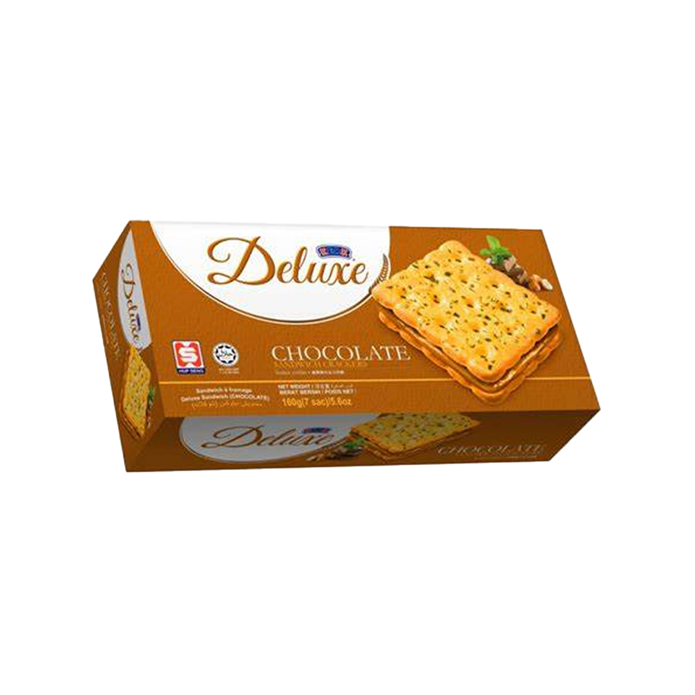 Kerk - Deluxe Chocolate Sandwich (7/pack) (160g) (12/carton) – Tasty ...