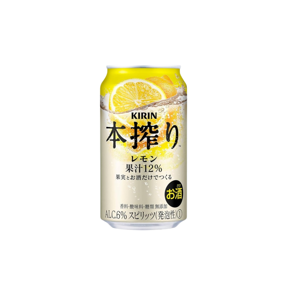 Kirin - Lemon Honshibori Can (350ml) (24/carton) – Tasty Snack Asia