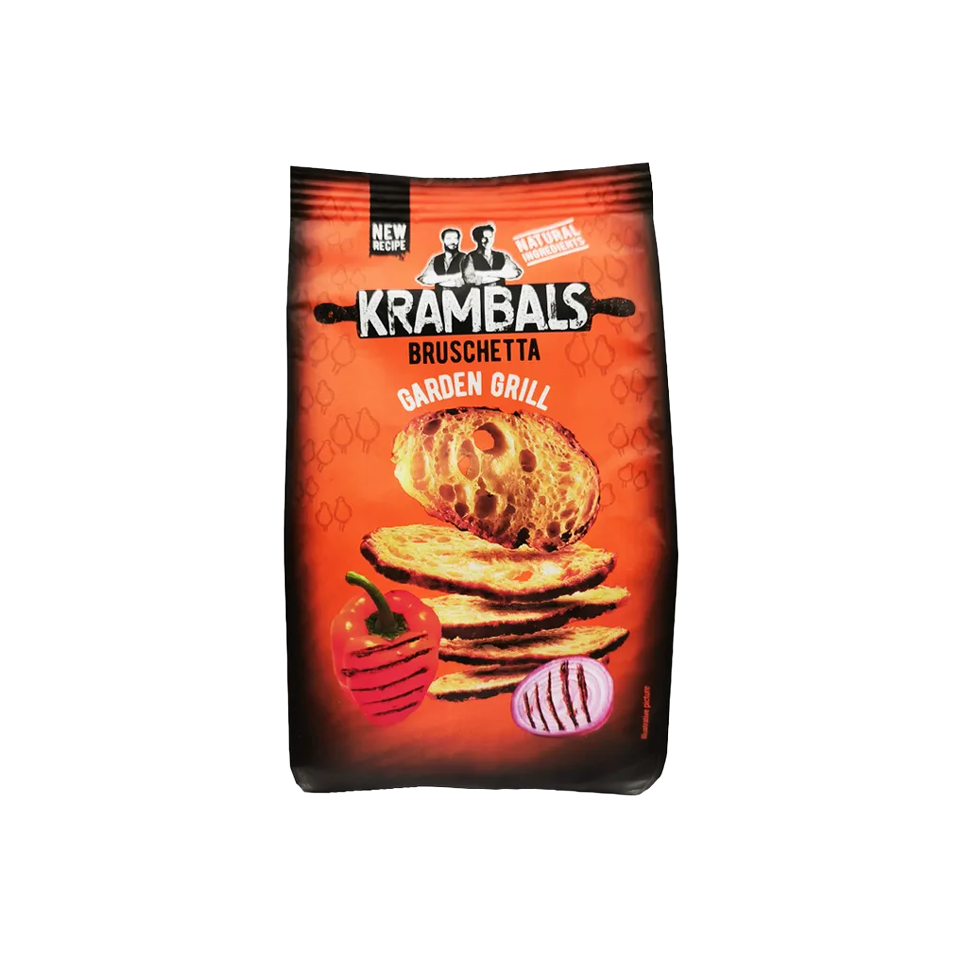 Krambals - Garden Grill Bruschetta (70g) (12/carton) – Tasty Snack Asia