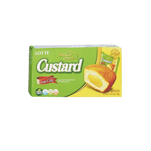 Lotte - Custard Cream Sponge Cake (138g)(6/box) (12/Carton) – TastySnackAsia