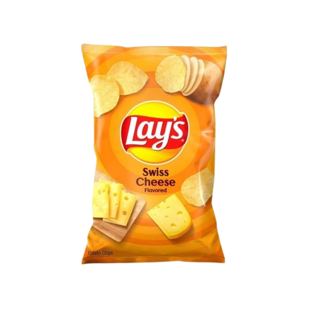 Lay's - Swiss Cheese Chips (85g) (12/carton) – Tasty Snack Asia