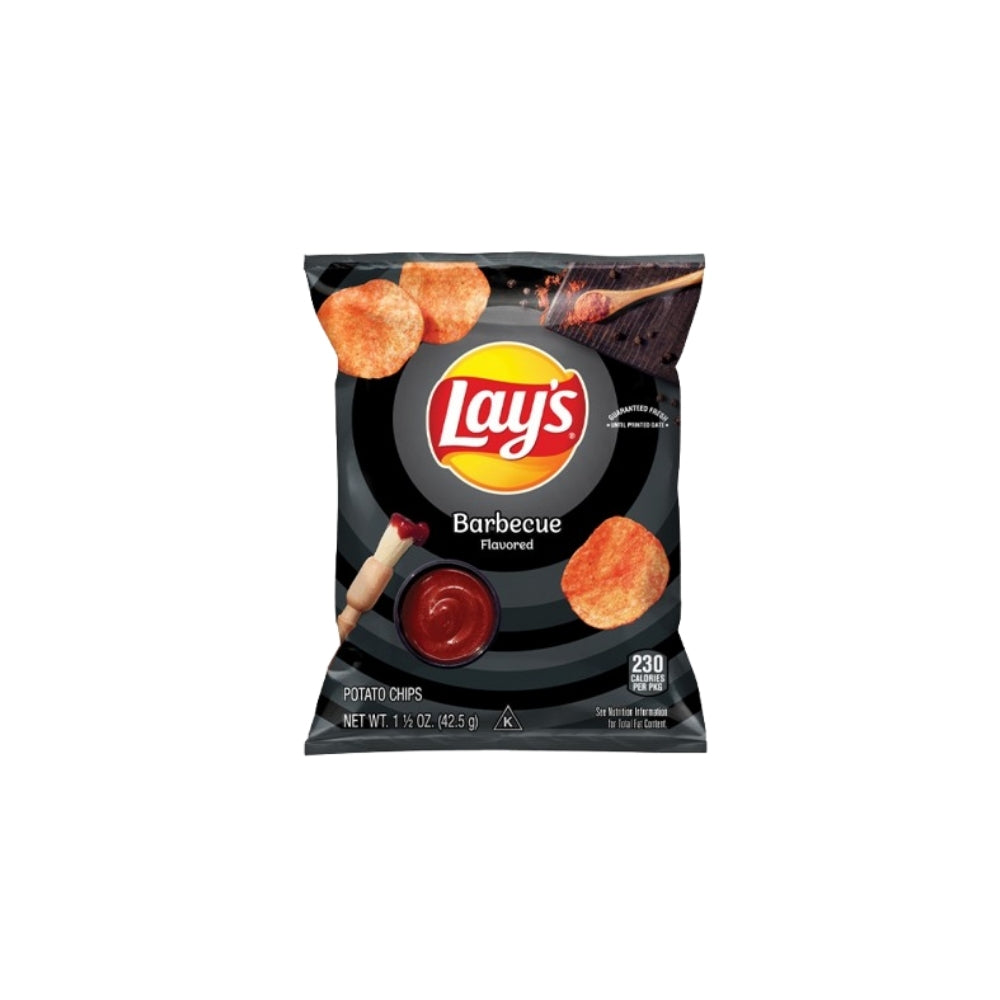 Lay's - BBQ Potato Chips (50g) (24/carton) – Tasty Snack Asia