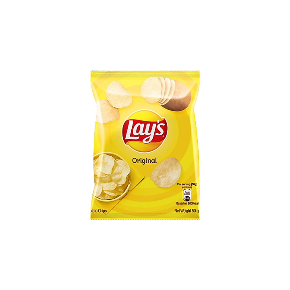 Lay's - Classic Potato Chips (50g) (24/carton) – Tasty Snack Asia