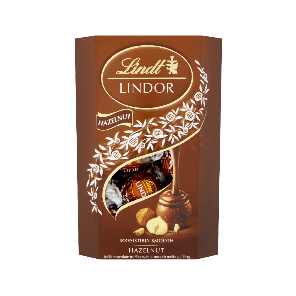 Lindt - Lindor Cornet Hazelnut Chocolate (200g) (8/carton) – Tasty ...