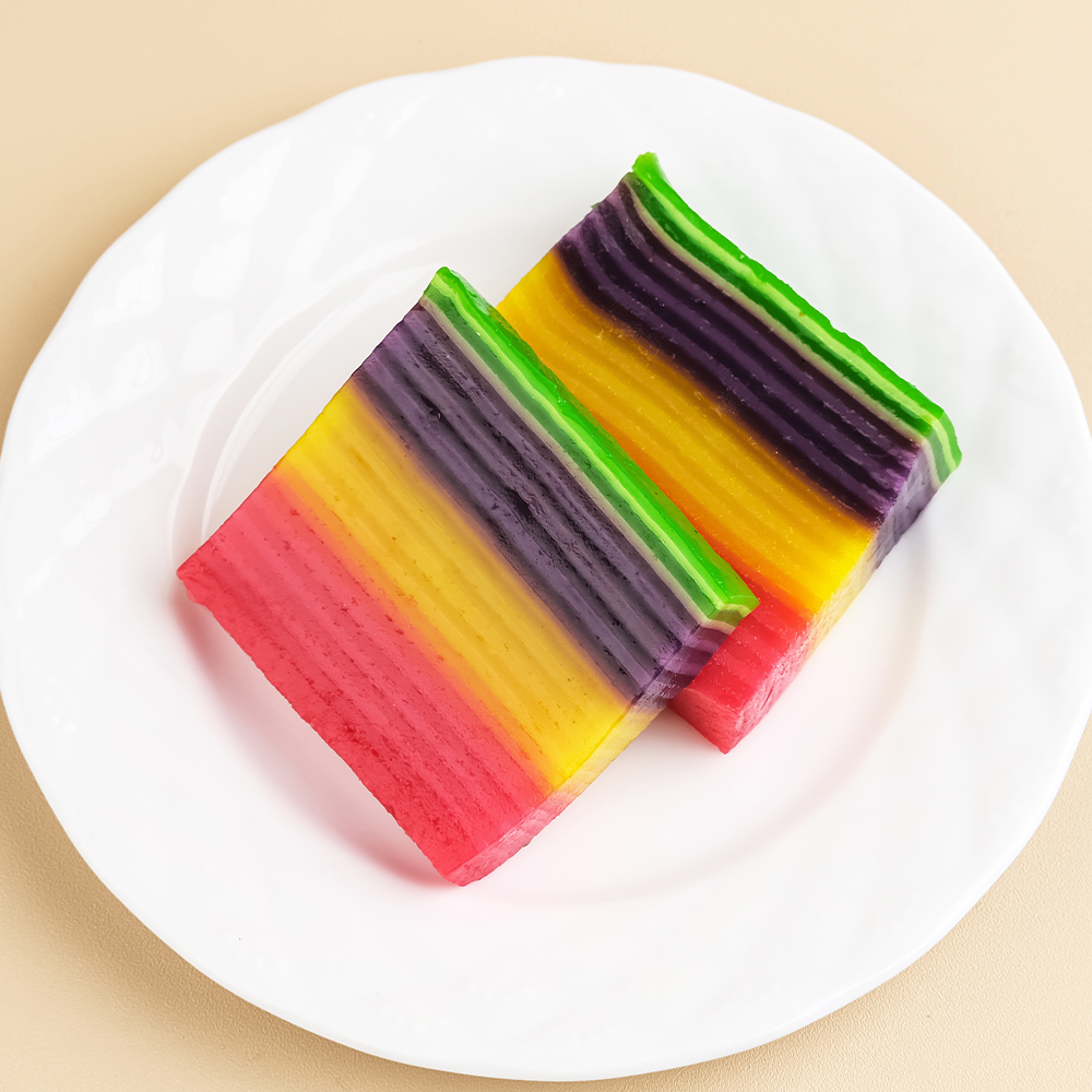 Rainbow Lapis Kueh – Tasty Snack Asia