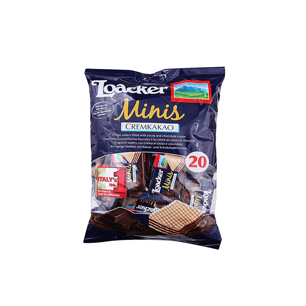 Loacker - Minis Cremkakao (200g) (6/Carton) – TastySnackAsia