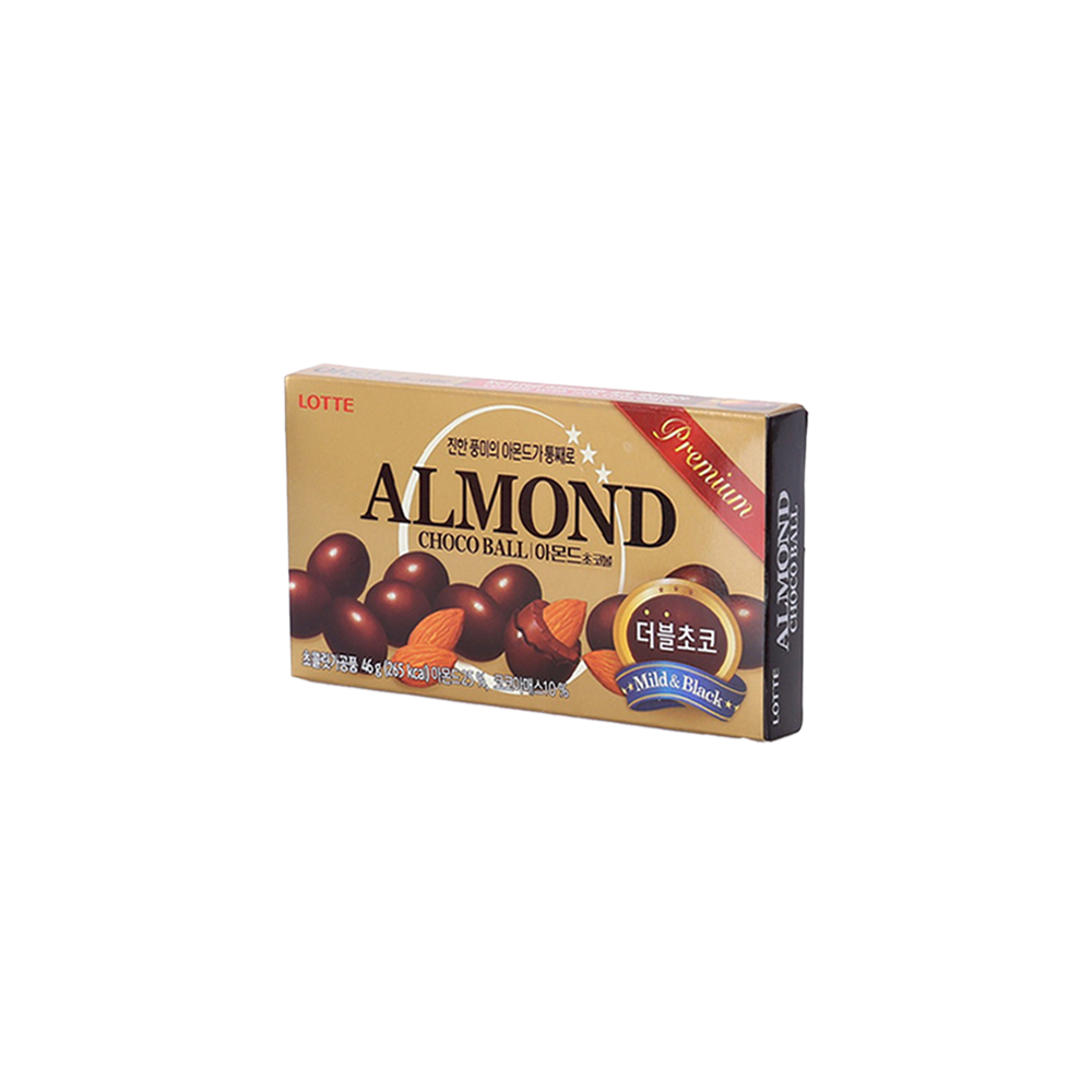 Lotte - Almond Chocoball (46g) (40/carton) – Tasty Snack Asia