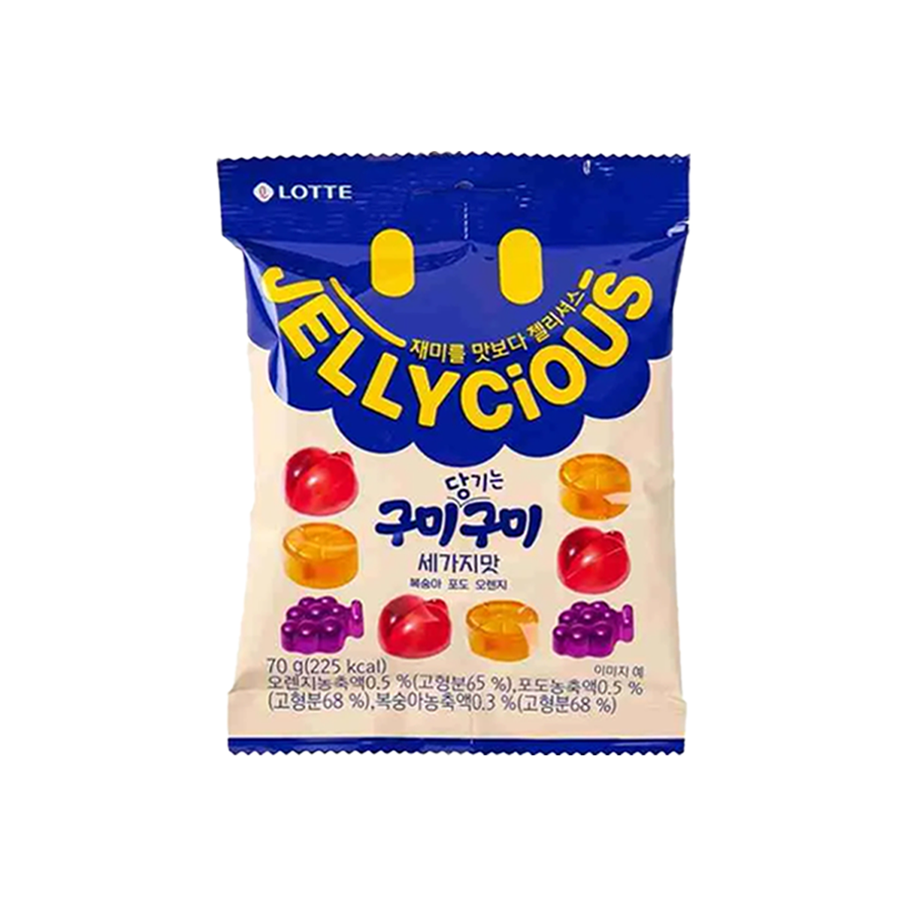 Lotte - Gummy Gummy (70g) (48/carton) – Tasty Snack Asia