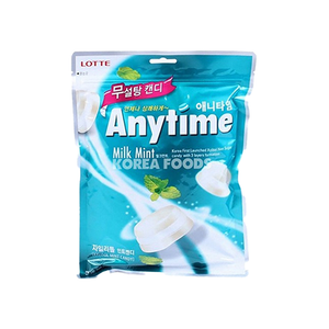 Lotte - Milk Mint Sugar Free Mint Candy (74g) (20/carton) – Tasty Snack ...