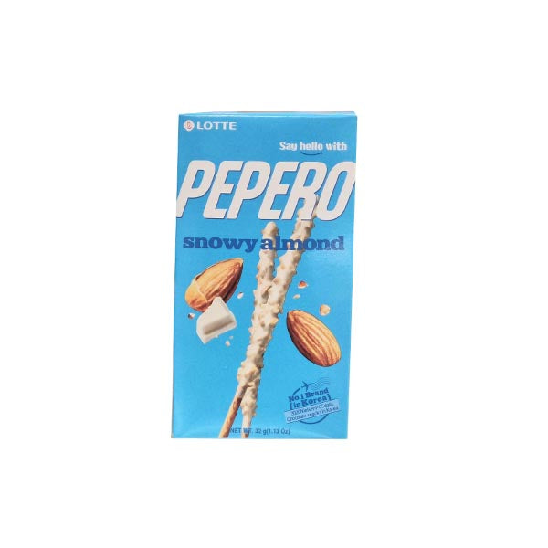 Lotte - Snowy Almond Pepero Stick (32g) (40/carton) – Tasty Snack Asia