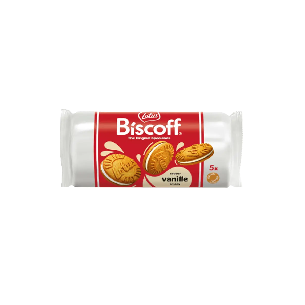 Lotus - Biscoff Vanilla Biscuits (5/pack) (50g) (16/carton) – Tasty ...