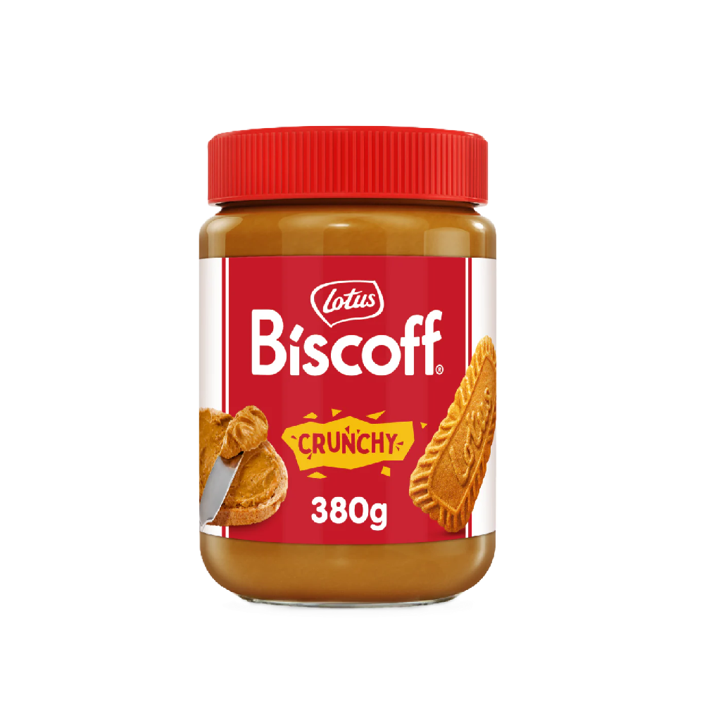 Lotus - Crunchy Biscoff Biscuit Spread (380g) (12/carton) – Tasty Snack ...