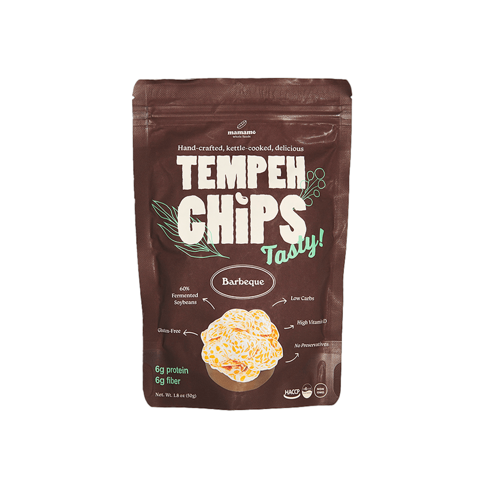 Mamame - BBQ Tempe Chips (50g) (12/carton) – Tasty Snack Asia