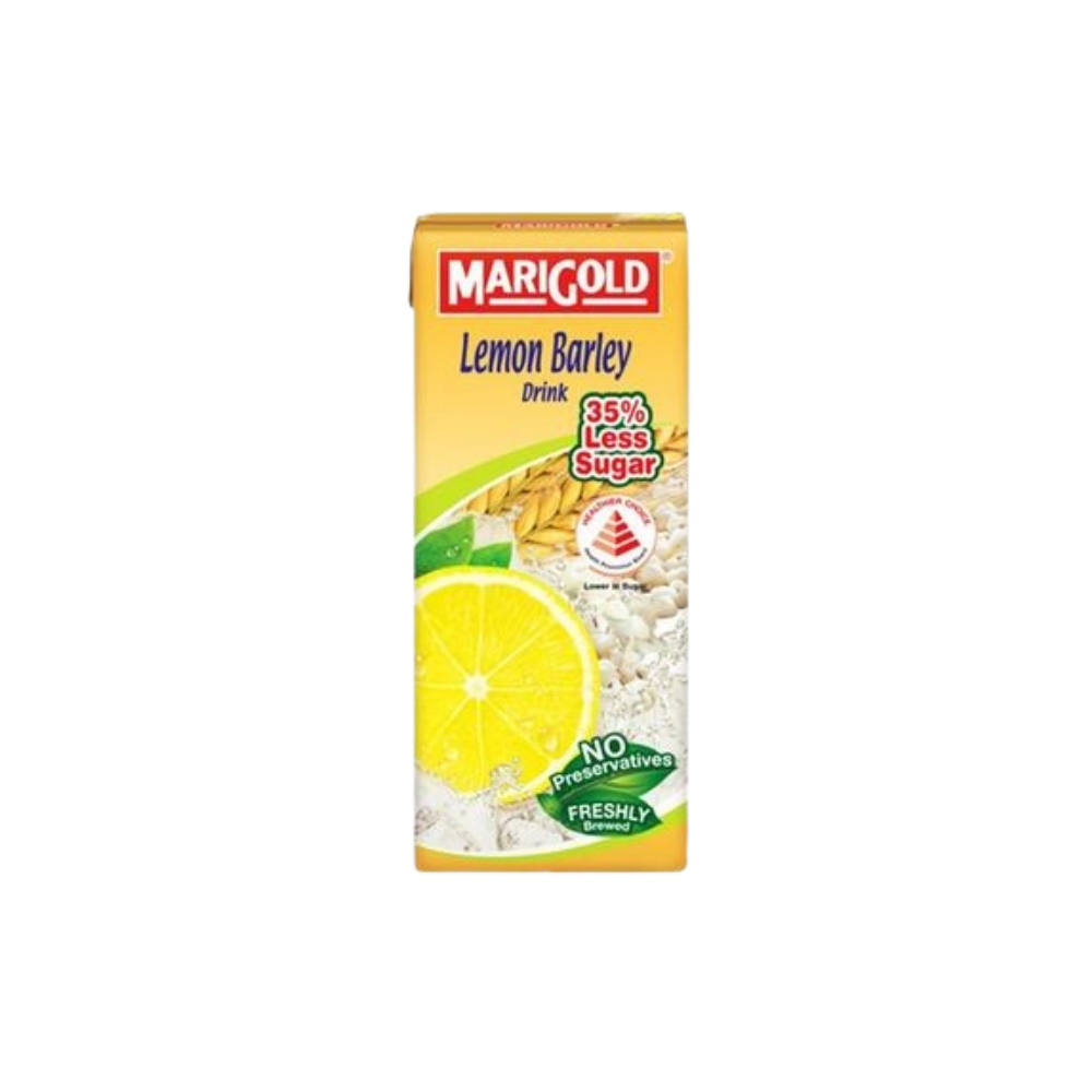 Marigold - Less Sugar Lemon Barley Packet (250ml) (24/carton) – Tasty ...