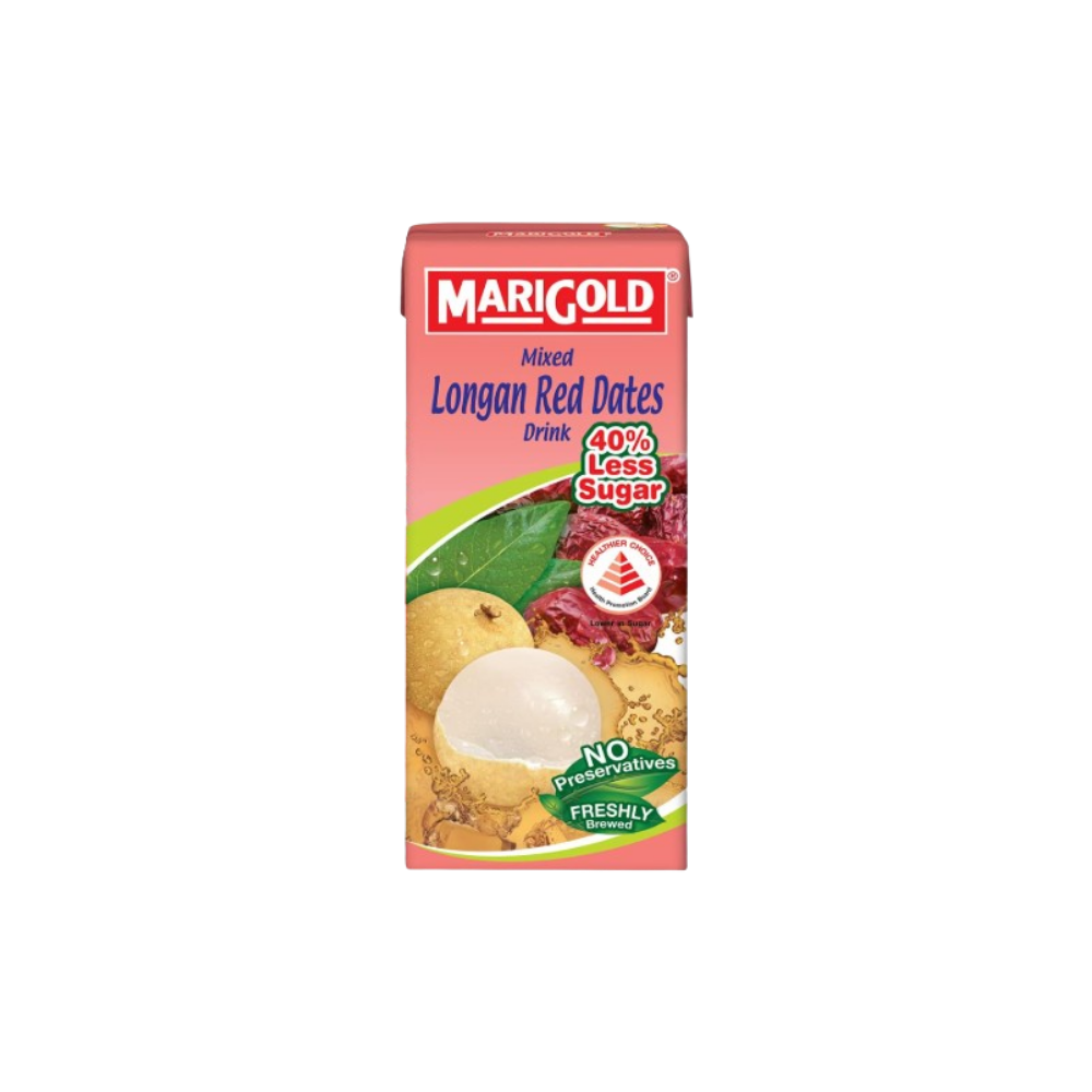 Marigold - Less Sugar Longan Red Dates Packet (250ml) (24/carton ...