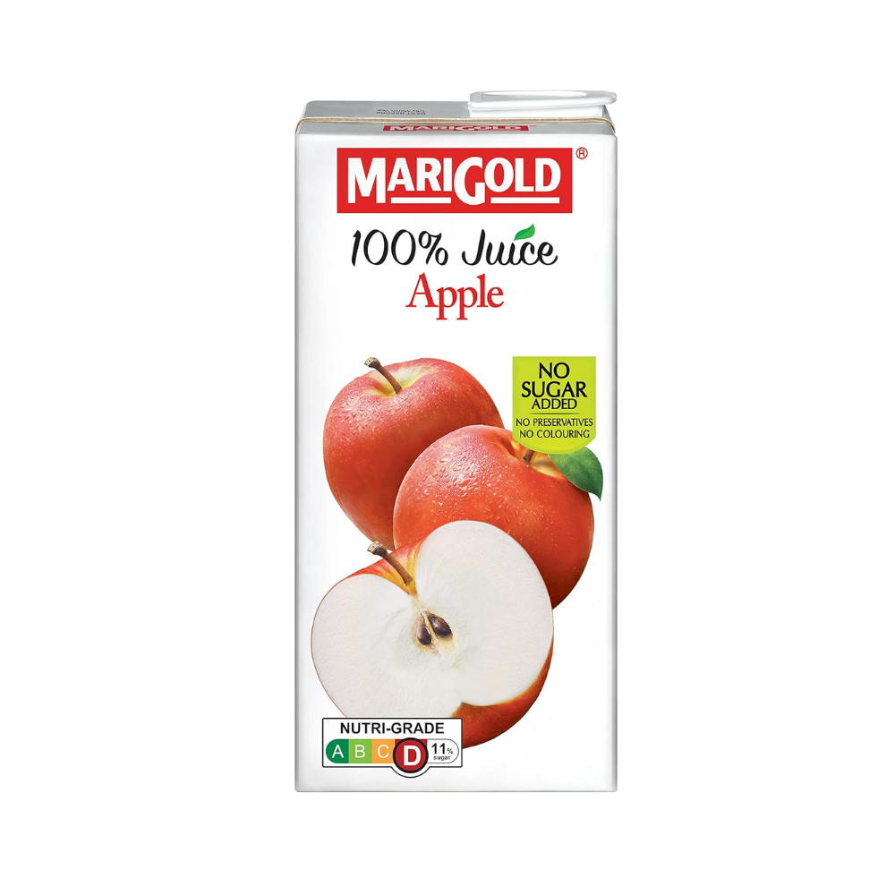 Marigold - No Sugar Added 100% Apple Juice (1L) (12/carton) – Tasty ...