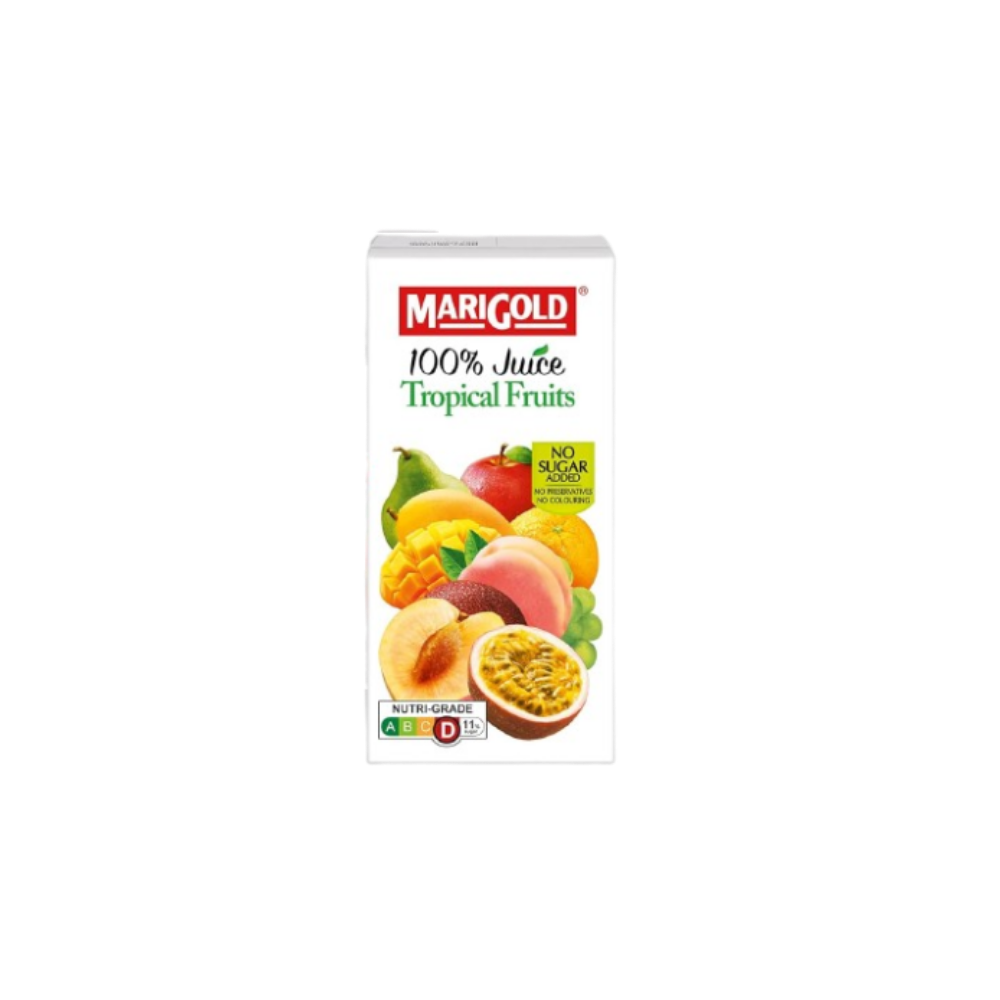 Marigold - No Sugar Added 100% Tropical Fruits Juice (200ml) (24/carto ...