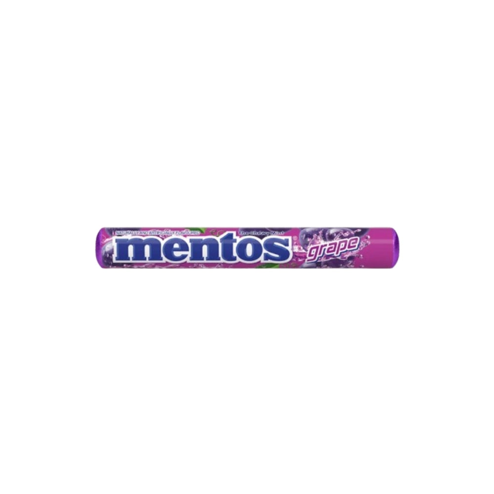 Mentos - Grape Sweet Roll (37.5g) (40/carton) – Tasty Snack Asia