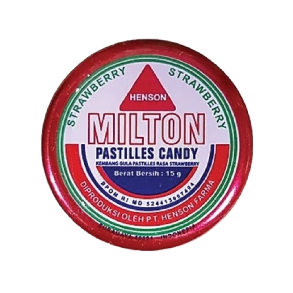 Milton - Strawberry Pastilles (30g) (12/carton) – Tasty Snack Asia