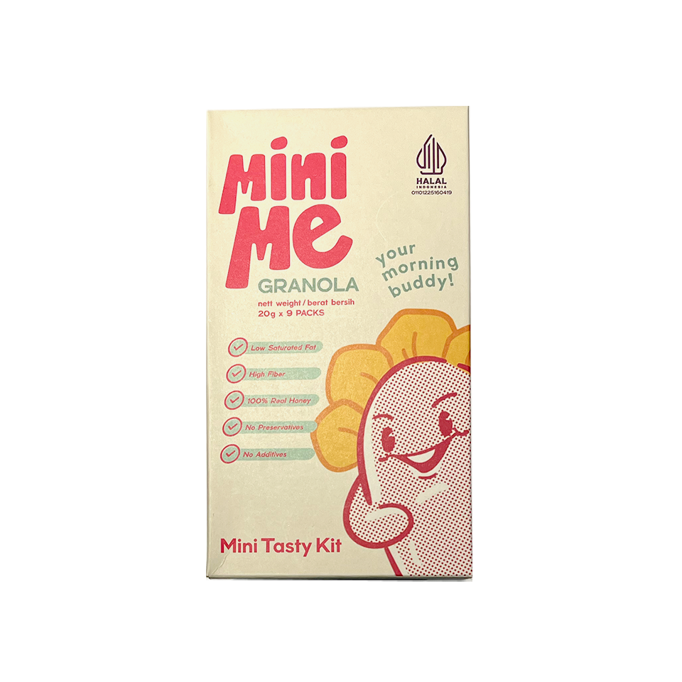 Mini Me Tasty Kit - Granola (20g) (20/carton) – Tasty Snack Asia