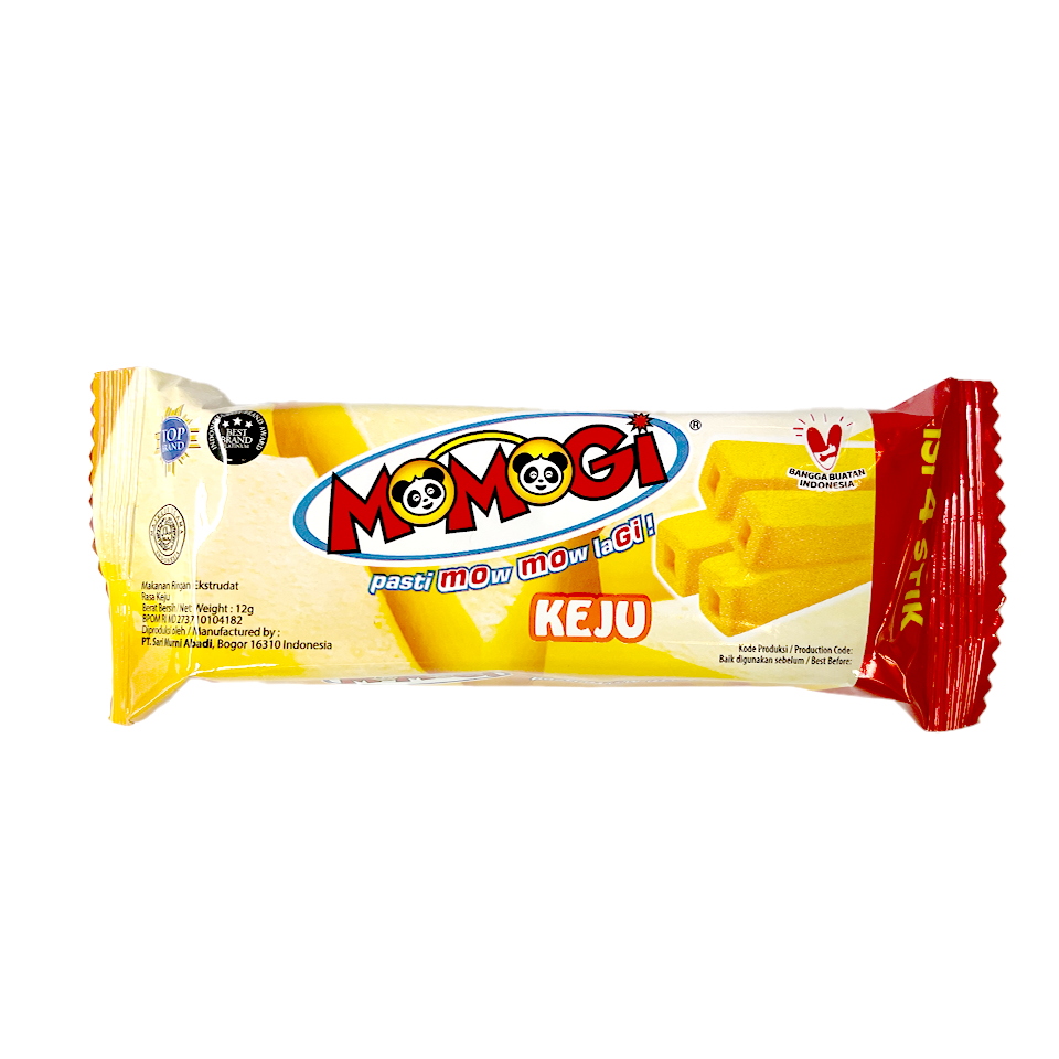 Momogi - Cheese Snack (12g) (240/carton) – Tasty Snack Asia