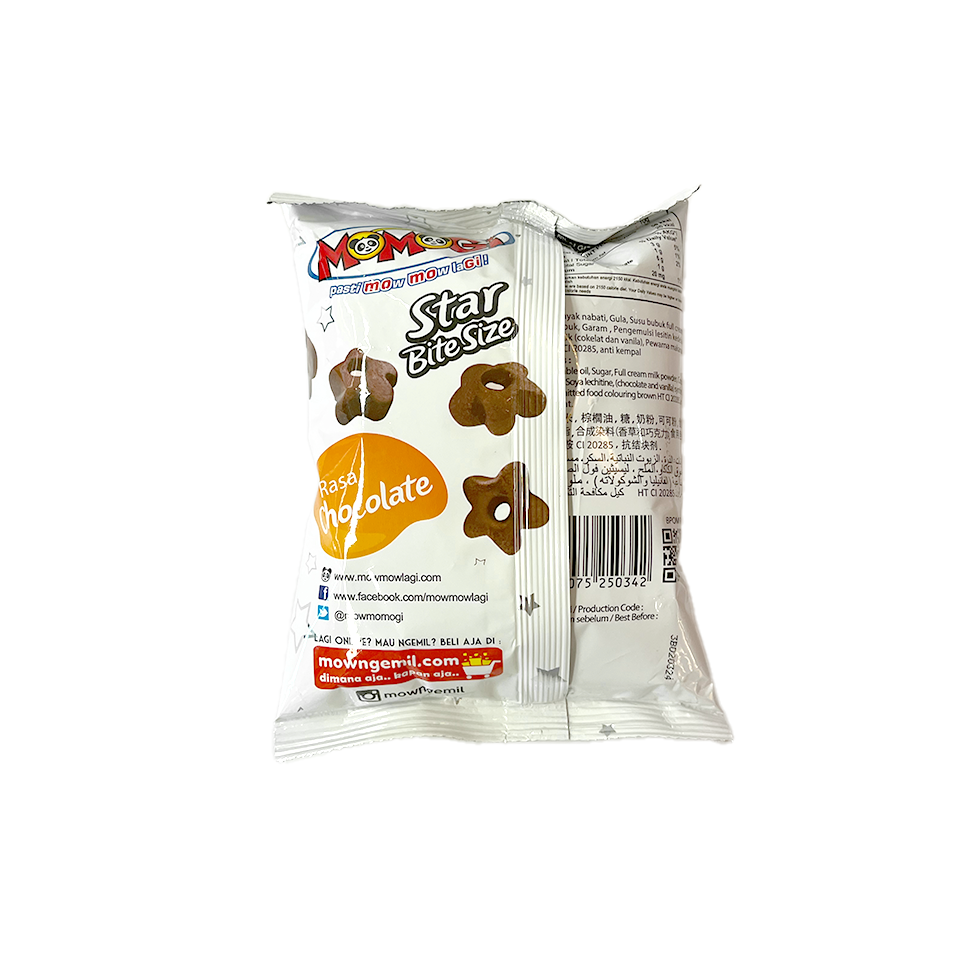 Momogi - Chocolate Flavoured Star Bite Size Crackers (20g) (180/carton ...
