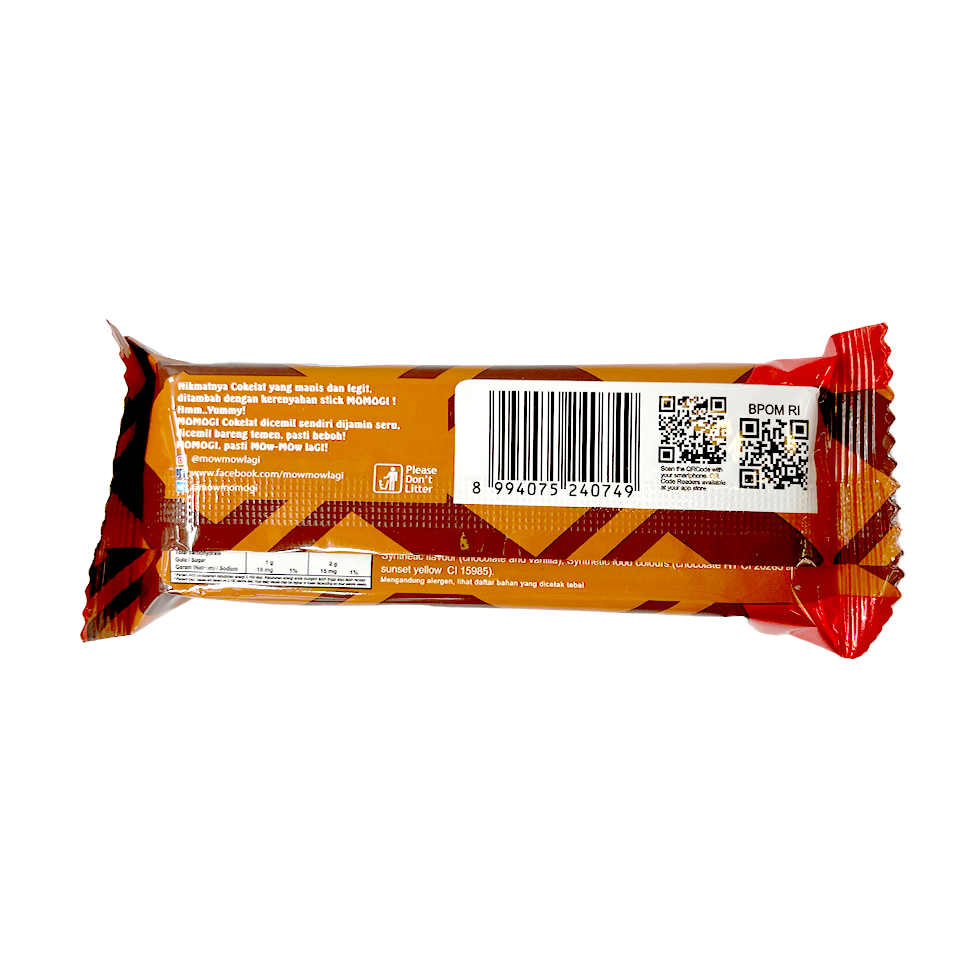 Momogi - Chocolate Snack (12g) (240/carton) – Tasty Snack Asia