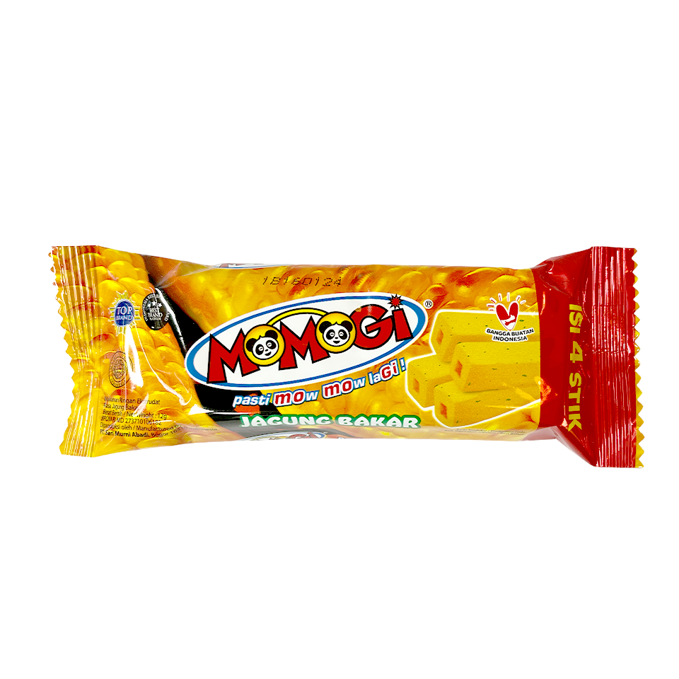 Momogi - Grilled Corn Snack (12g) (240/carton) – Tasty Snack Asia