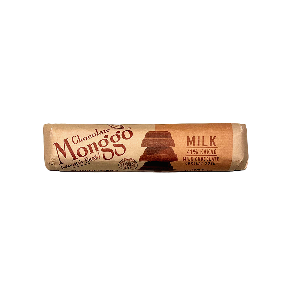 Monggo - Milk Chocolate 41% Kakao (40g) – Tasty Snack Asia