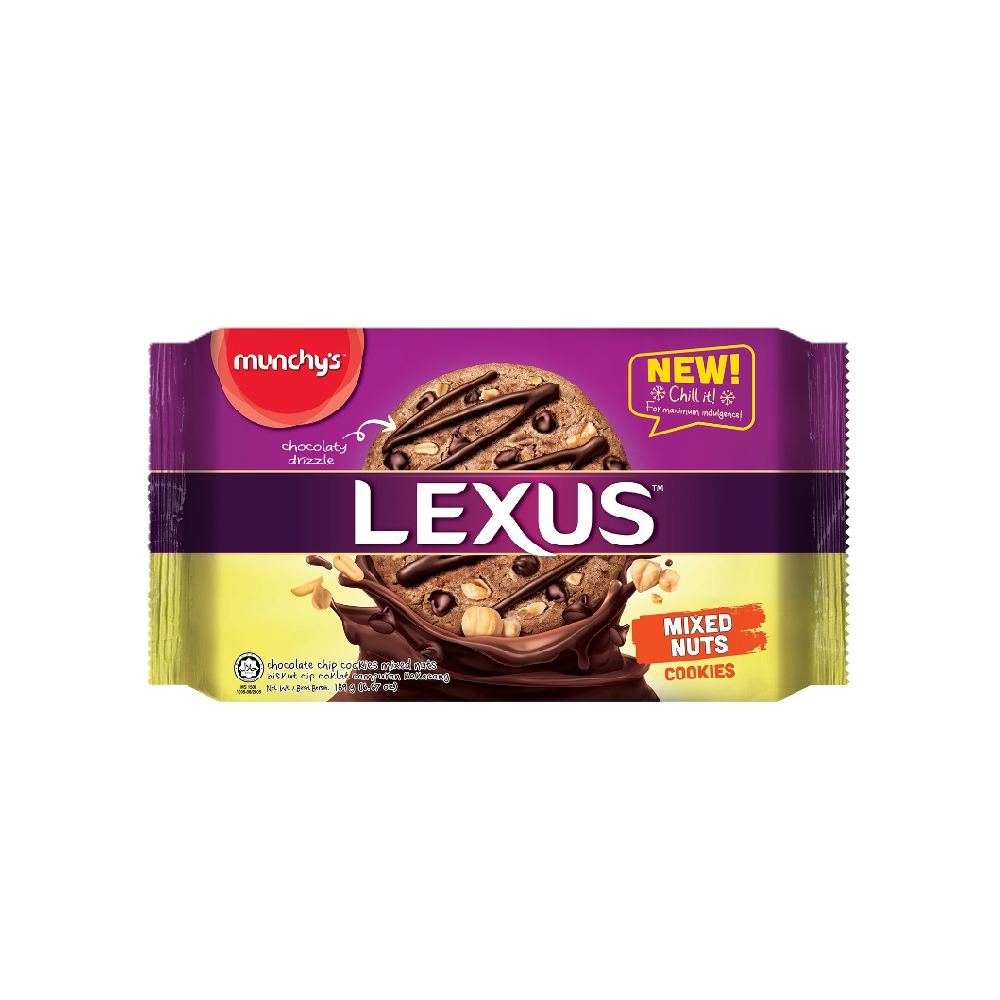 Munchy's - Lexus Cookies Mixed Nuts (189g) (12/carton) – Tasty Snack Asia