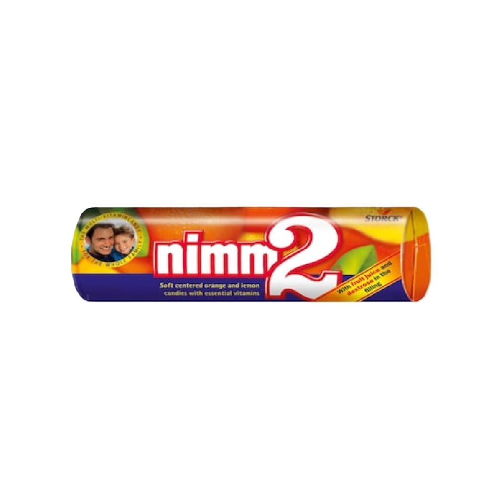 Nimm2 - Orange & Lemon Candy Stick Pack (50g) (24/carton) – Tasty Snack ...