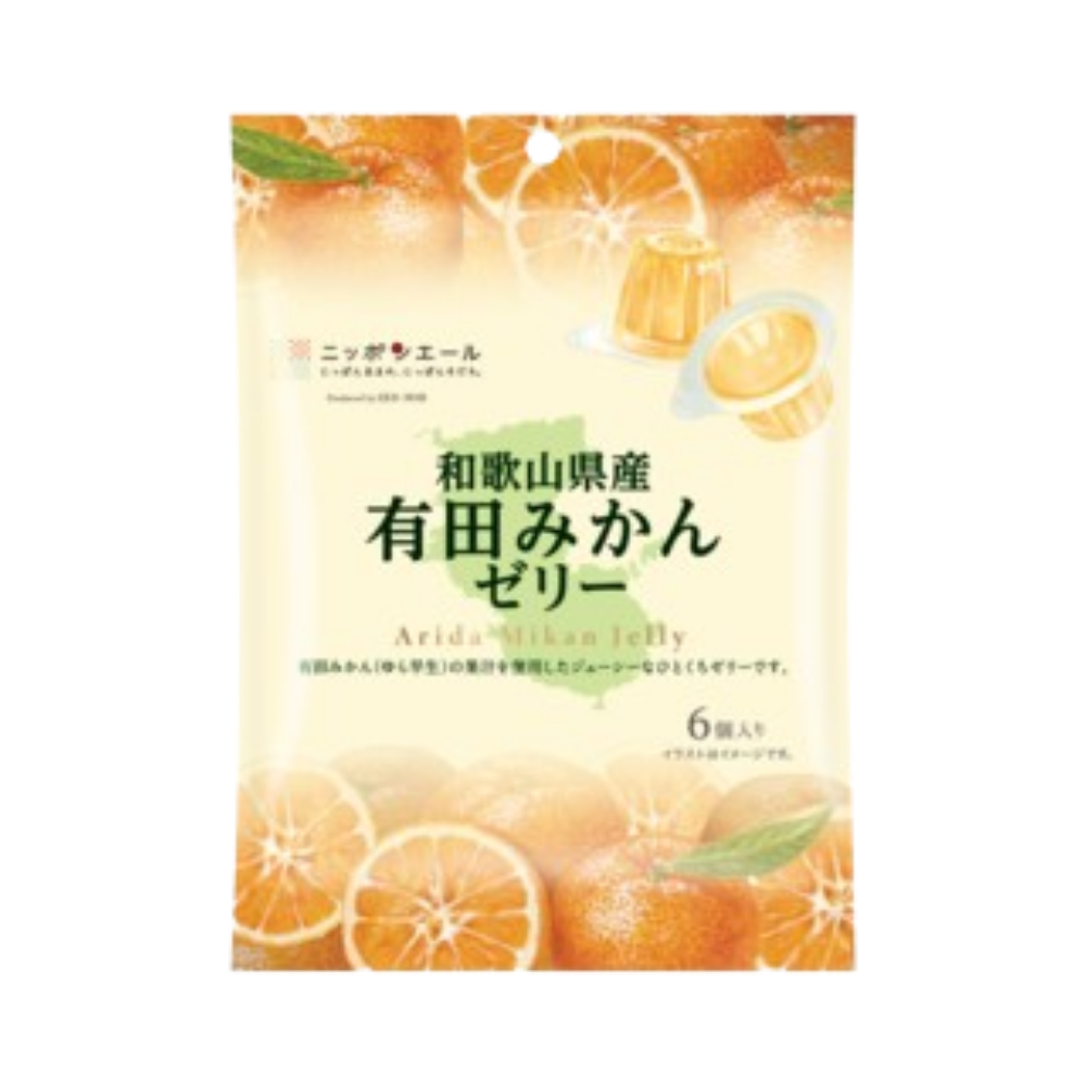 Nippon Yell - Wakayama Prefecture Arita Mandarin Jelly (6/pack) (22g ...