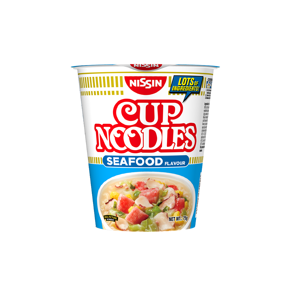 Nissin - Seafood Cup Noodles (72g) (24/carton) – Tasty Snack Asia