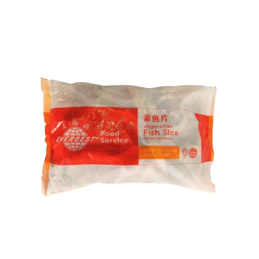 OKK - Vegetarian Fish Slice (1kg) (15/carton) – Tasty Snack Asia