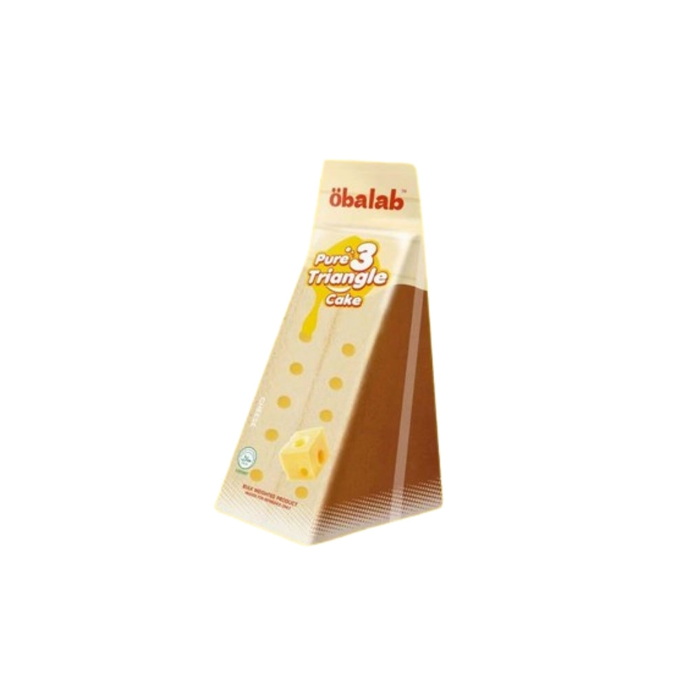 Obalab - Cheese Pure 3 Triangle Cake (100g) (20/carton) – Tasty Snack Asia