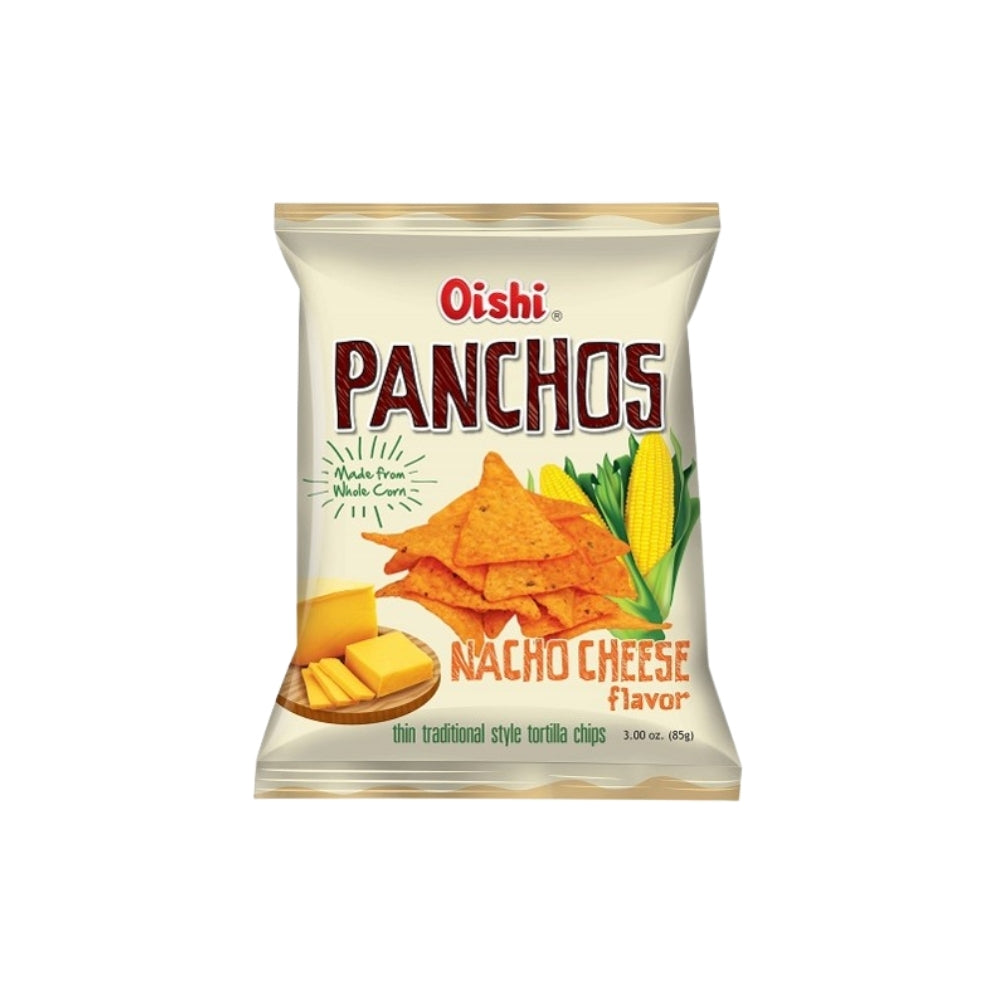 Oishi - Cheese Panchos Chips (85g) (10/carton) – Tasty Snack Asia