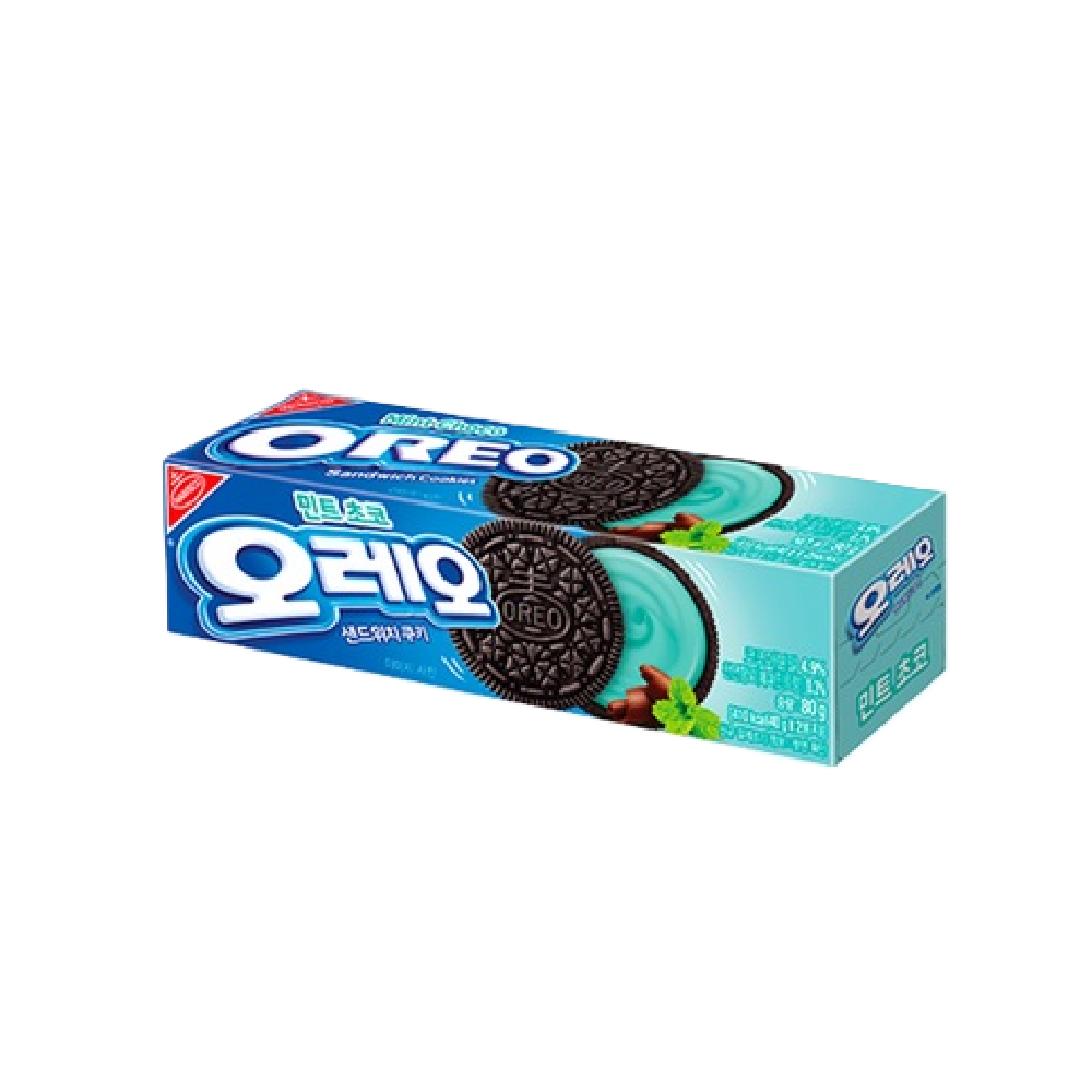 Oreo - Mint Chocolate (80g) (24/carton) – Tasty Snack Asia