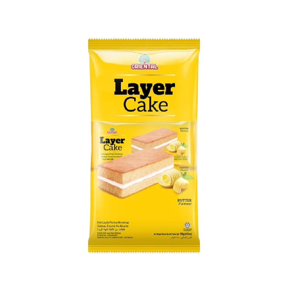Oriental - Layer Cake Butter Flavour (8/pack) (16g) (36/carton) – Tasty ...