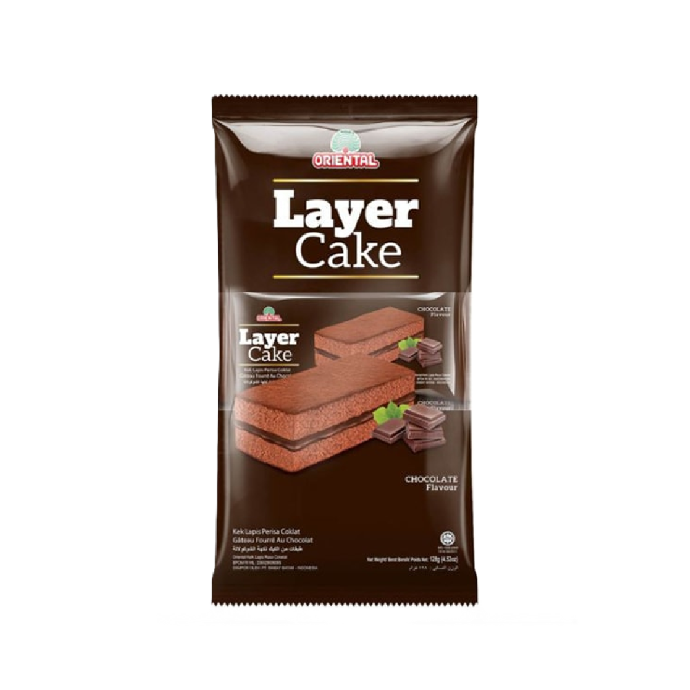 Oriental - Layer Cake Chocolate Flavour (8/pack) (16g) (36/carton ...